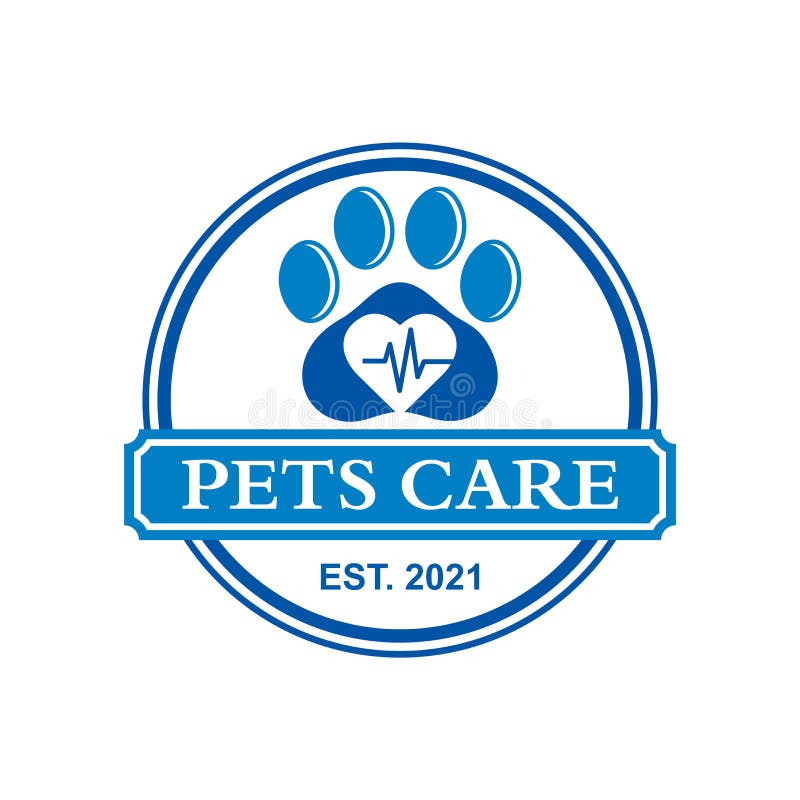 Pets Care Logo , Veterinary Logo Stock Vector - Illustration of banner ...