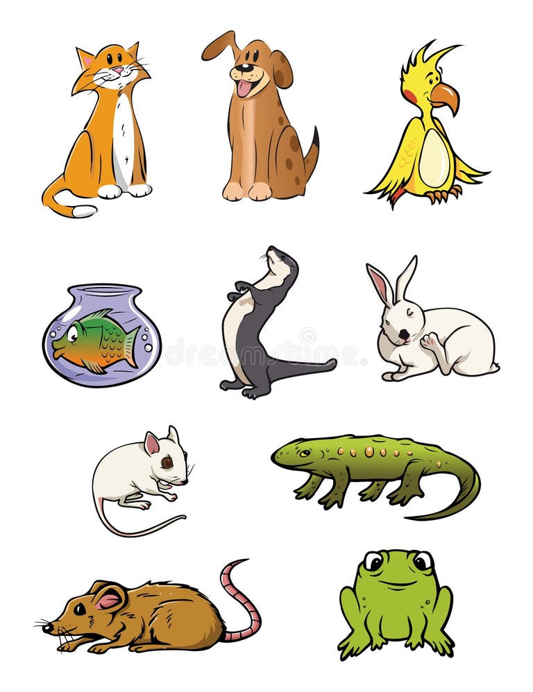 Pets Collection Stock Illustrations – 20,000 Pets Collection Stock ...