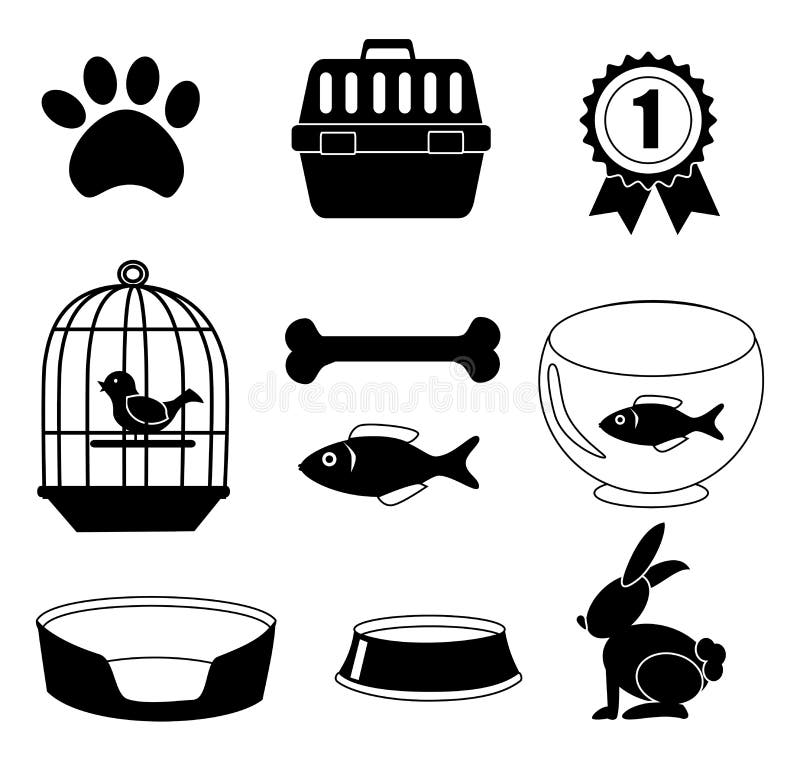 Frame with pets stock vector. Illustration of greeting - 25979157