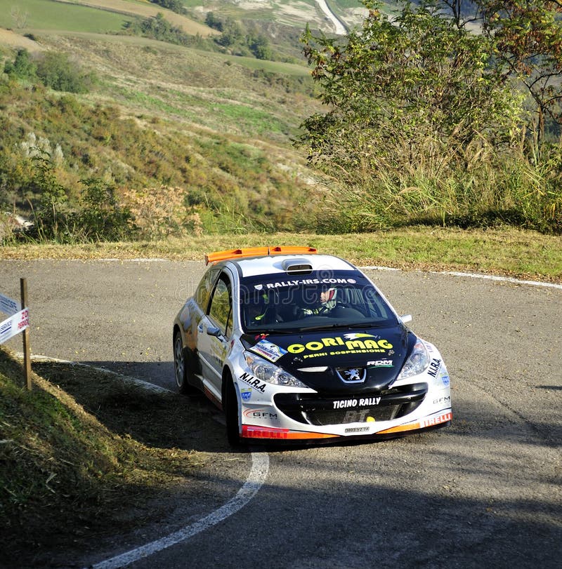 Peugeot 207 rally car editorial image. Image of power - 25624805