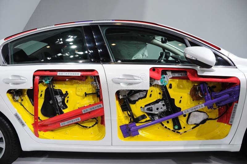 Smart Car Chassis Body Frame Detail Isolated Stock Photo - Image of ...