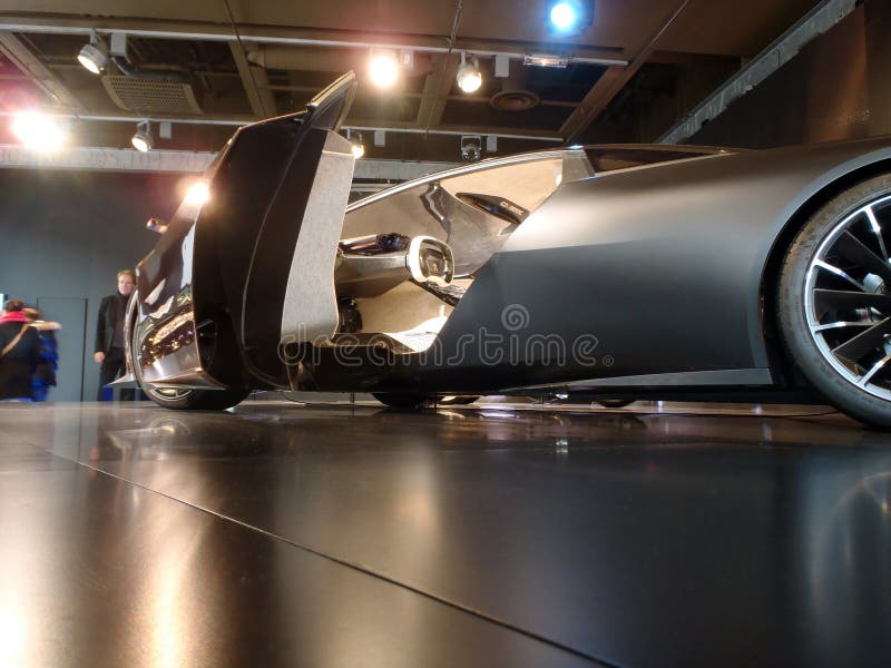 Peugeot concept car editorial photo. Image of sports - 28448321