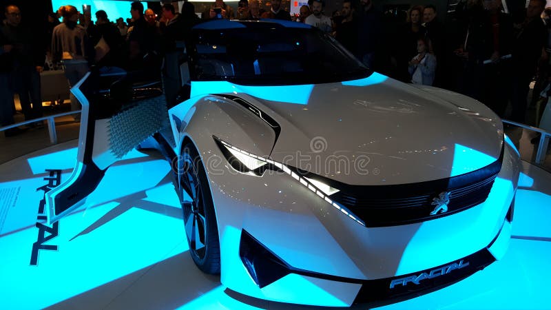 Peugeot Limited Car in Paris Editorial Stock Photo - Image of rare ...