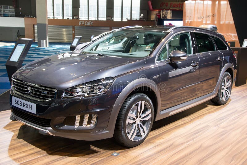 Peugeot 508 RXH editorial stock image. Image of autosalon - 65826044