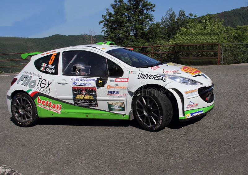 Peugeot 207 Super 2000 editorial photo. Image of concept - 22302991