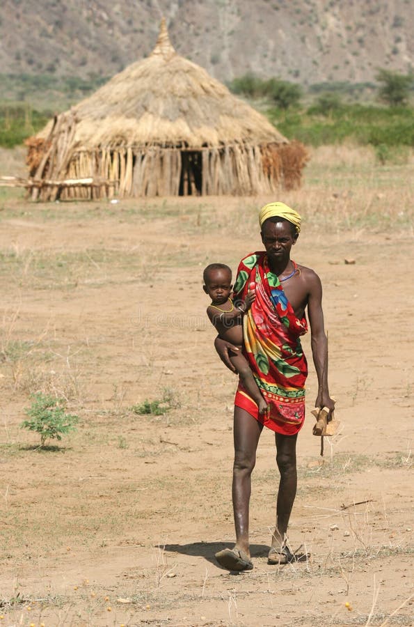 Peuple de l'Afrique photo éditorial. Image du individuel - 5909086