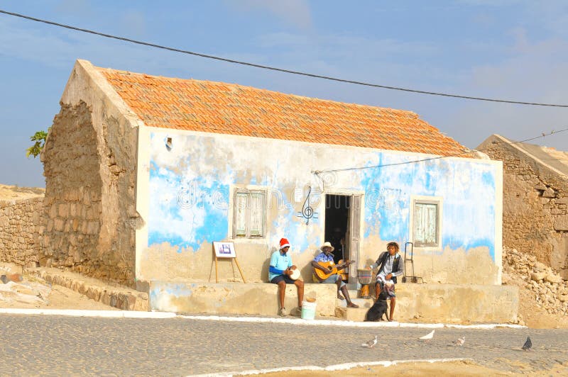 Peuple Du Cap Vert, Afrique Image stock éditorial - Image du ...