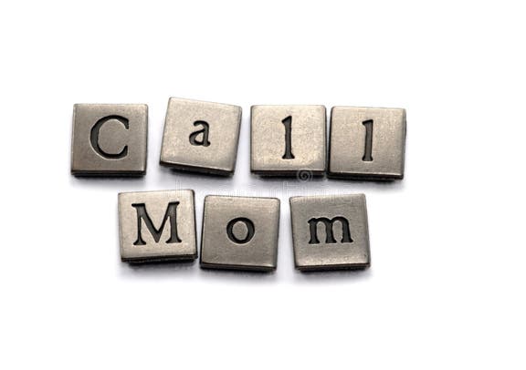 Pewter Letters stock photo. Image of square, pewter, reminder - 10717910