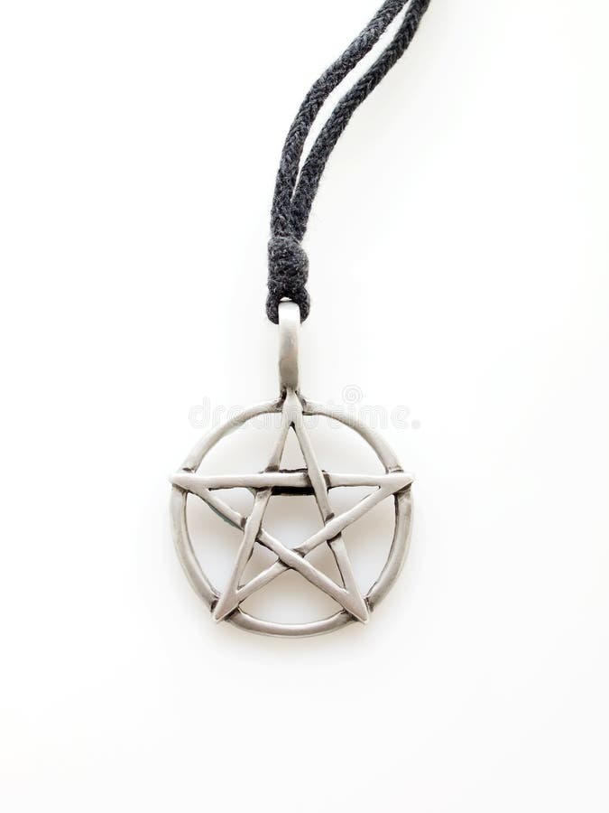 Pentacle stock photo. Image of stones, garnet, silver, pagan - 7946