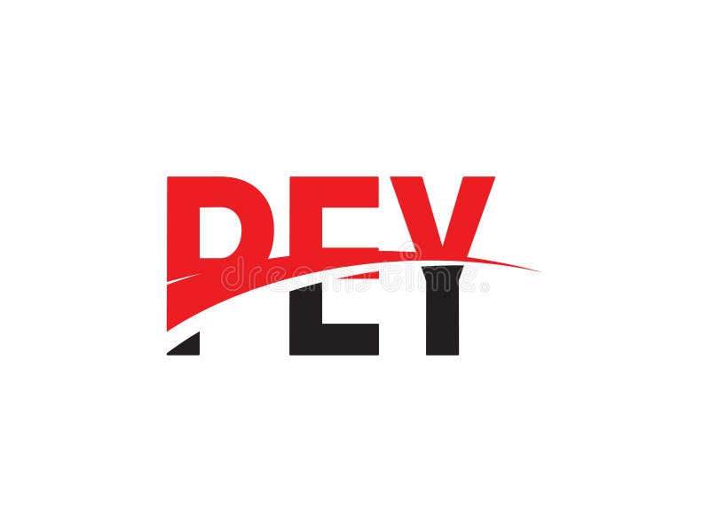 PEY Letter Initial Logo Design Vector Illustration Stock Vector ...