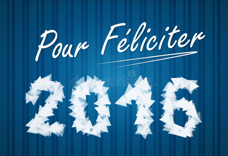 PF wish card 2016 vector stock vector. Illustration of card - 46526296