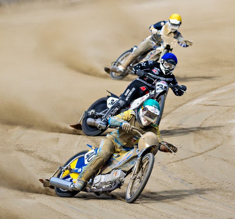 Pfarrkirchen, Germany - September 09, 2018: International Dirt Track ...