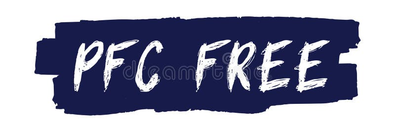 PFC Free Sign. PFC Prohibited, Perfluorinated Compound Stock Vector ...