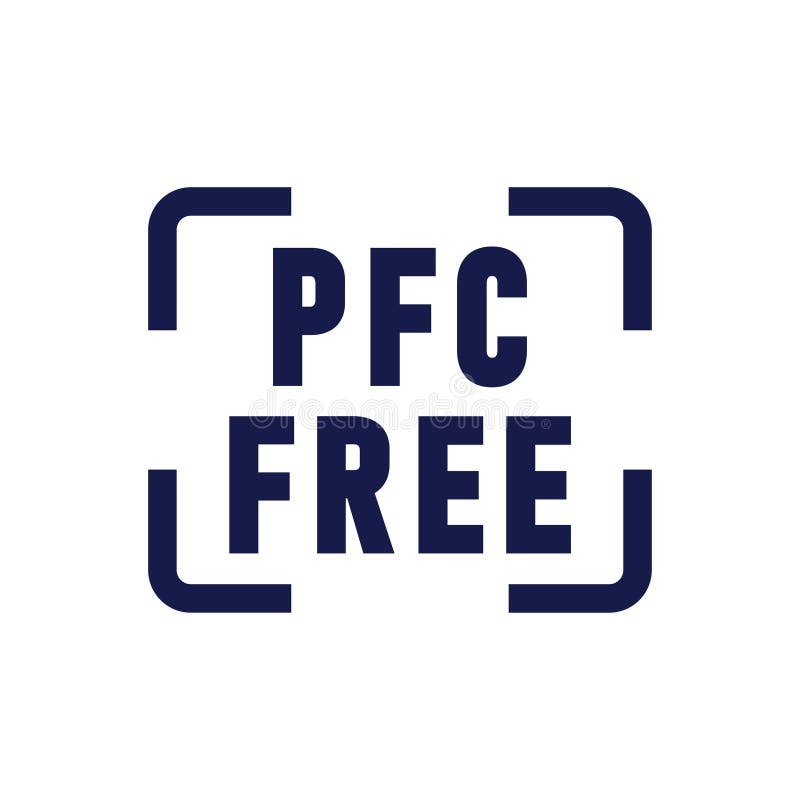 PFC Free Sign. PFC Prohibited, Perfluorinated Compound Stock Vector ...
