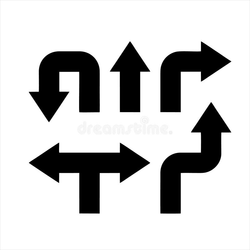 Pfeil-Bild-Symbol Rechts-Pfeil-Bildpfeil-Symbol. Vektor Abbildung ...