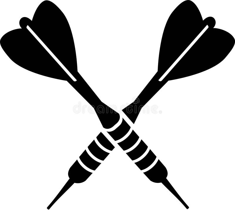 Pfeil-Pfeil-Pfeile Gekreuzt Vektor Abbildung - Illustration von vektor ...