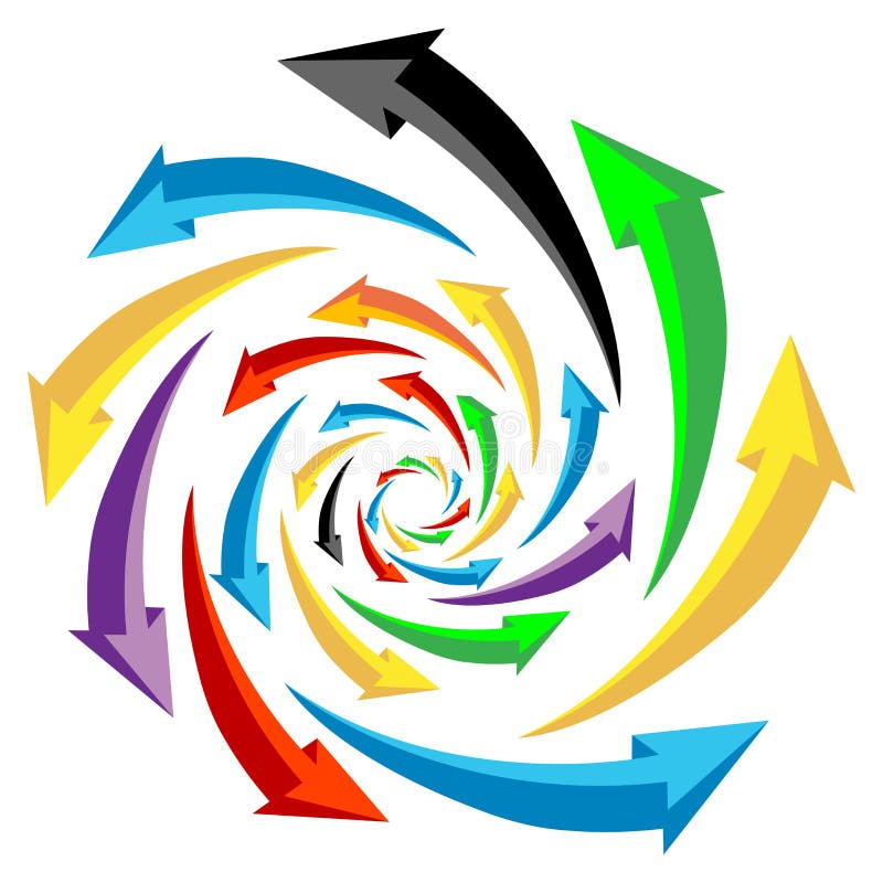 Pfeile 3d vektor abbildung. Illustration von kommunikation - 13912452