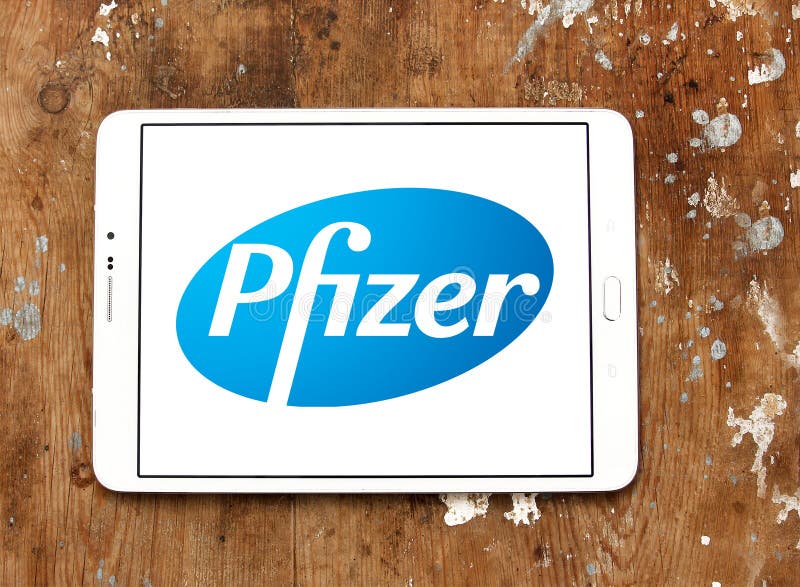 Pfizer logo editorial stock photo. Image of commerce - 89679743