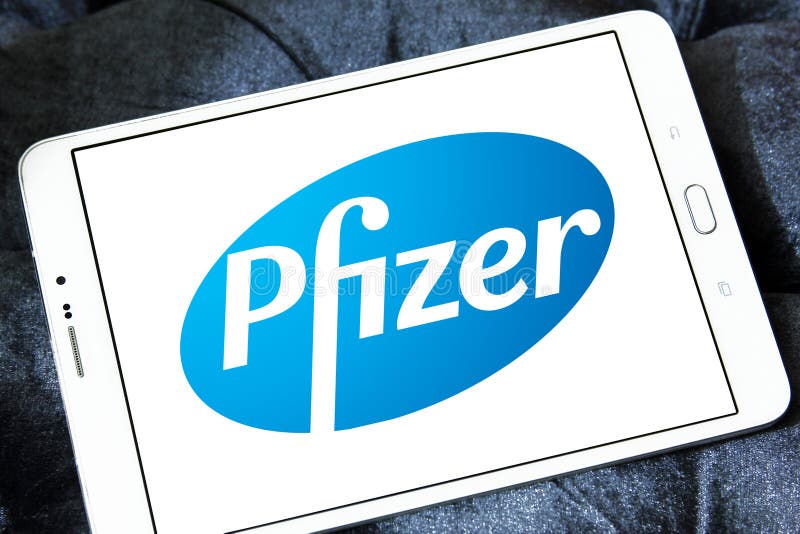 Pfizer logo editorial stock image. Image of discovery - 91656534