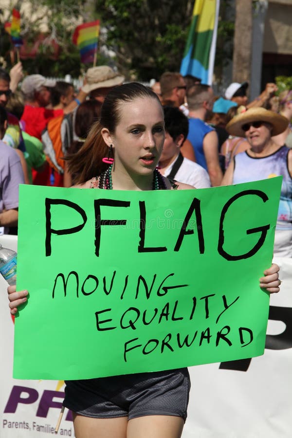 PFLAG at the 10th Annual St. Pete Pride Parade Editorial Stock Photo ...