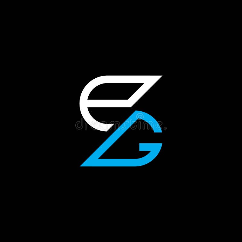 PG Letter Logo Creative Design with Vector Graphic, Stock Illustration ...