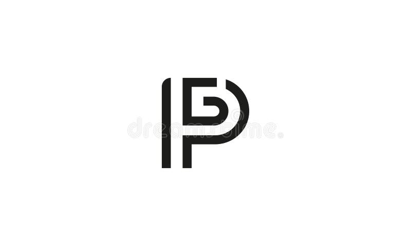 PG Logo Design , Abstract Letter PG Mark , Vector Illustration Stock ...