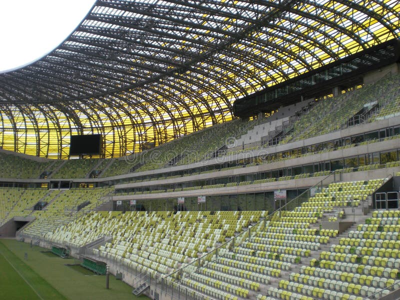 PGE Arena Gdansk Stadium Playing Field Editorial Photo - Image of ...