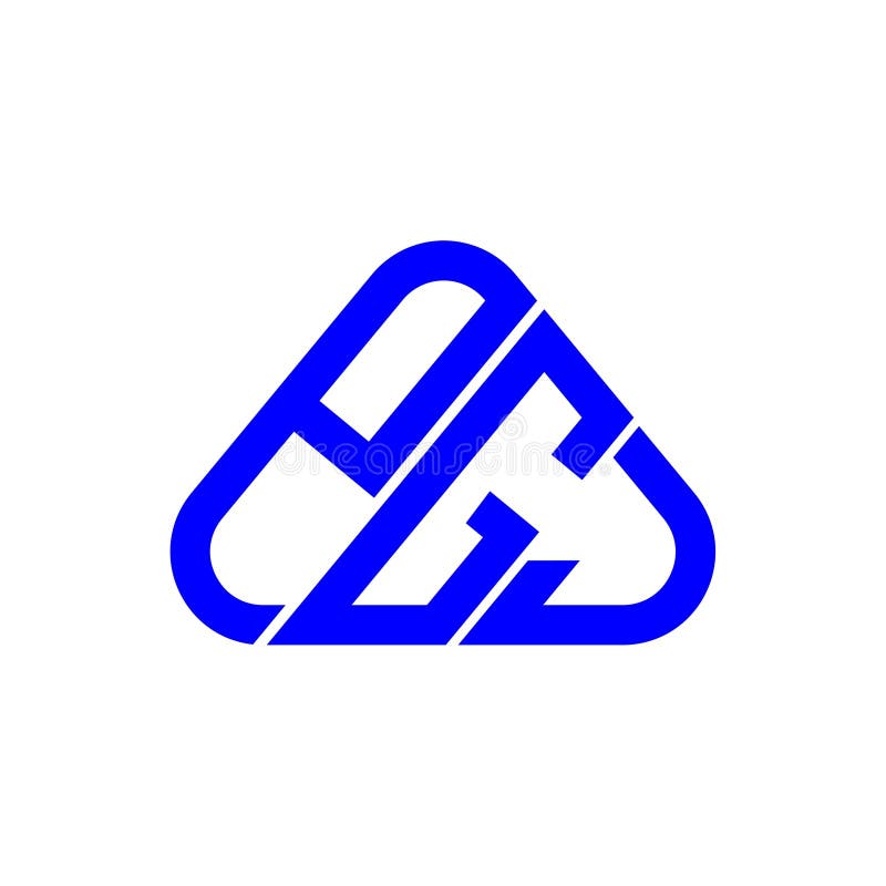 PGJ Letter Logo Creative Design with Vector Graphic, PGJ Stock Vector ...