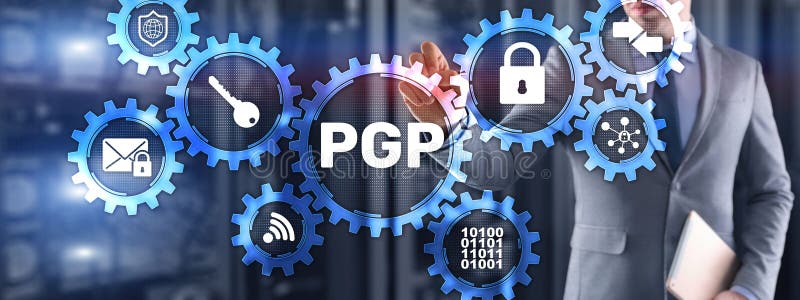 PGP. Pretty Good Privacy stock image. Image of host - 229791995