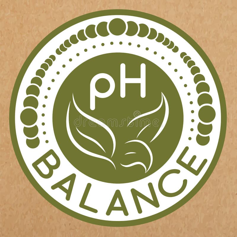 Ph Balance Badge, Icon, Sticker Layout Stock Vector - Illustration of ...