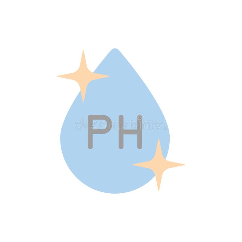 PH, Drop, Water Icon. Simple Color Vector Elements of Aqua Icons for Ui ...