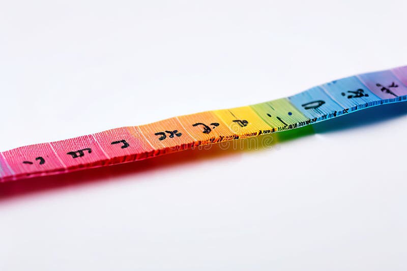 Ph Indicator Paper Strips a Strip of Ph Indicator Paper Dipped Stock ...