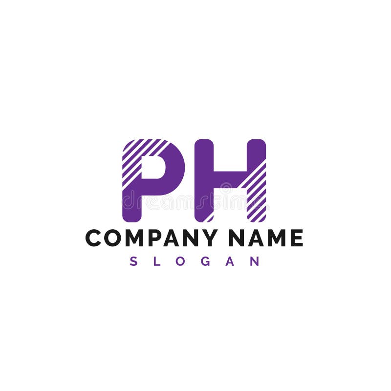 PH Letter Logo Design. PH Letter Logo Vector Illustration - Vector ...
