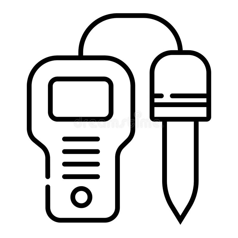 PH Meter,chemistry Equipment Symbol Sign Simple Stock Vector ...