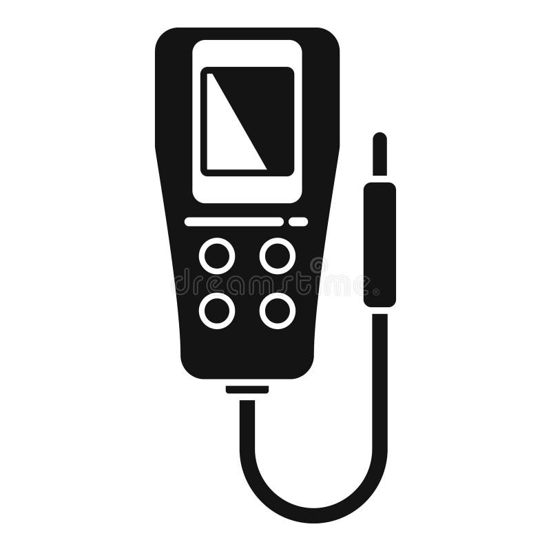 Ph Meter Device Kit Icon Simple Vector. Soil Chemistry Solution Stock Illustration ...