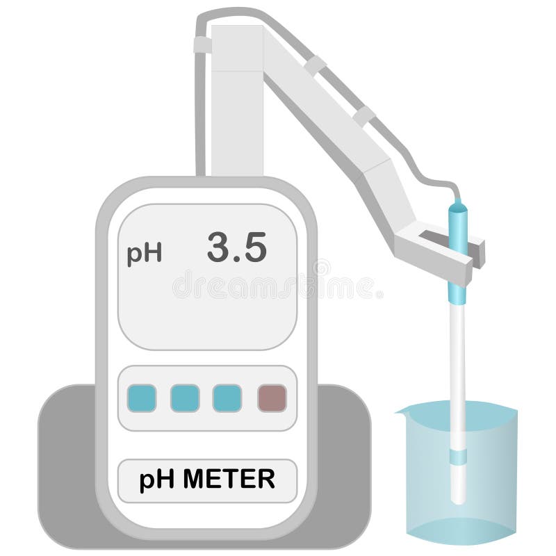 PH Meter, a Device for Measuring Acidity and Alkalinity Stock ...