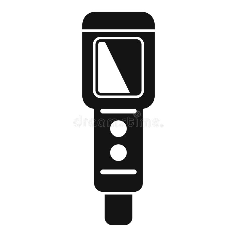 Ph Meter Experiment Icon Simple Vector. Medical Solution Stock Vector ...