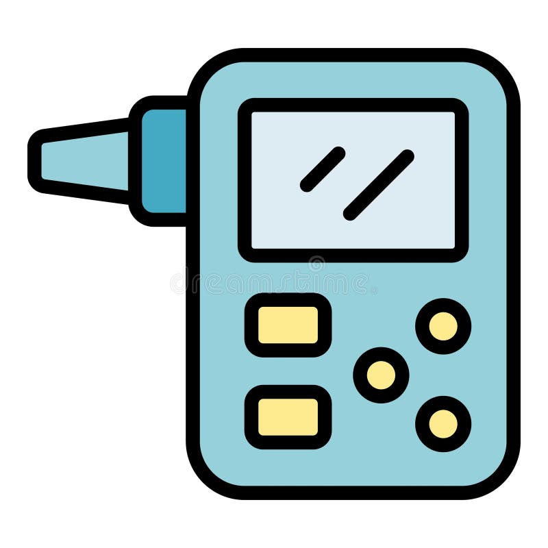 Ph meter icon vector flat stock vector. Illustration of soil - 284520592