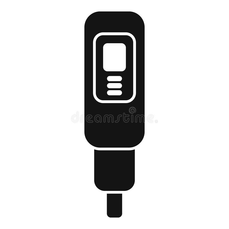 Ph Meter Probe Icon Simple Vector. Soil Test Kit Stock Vector ...