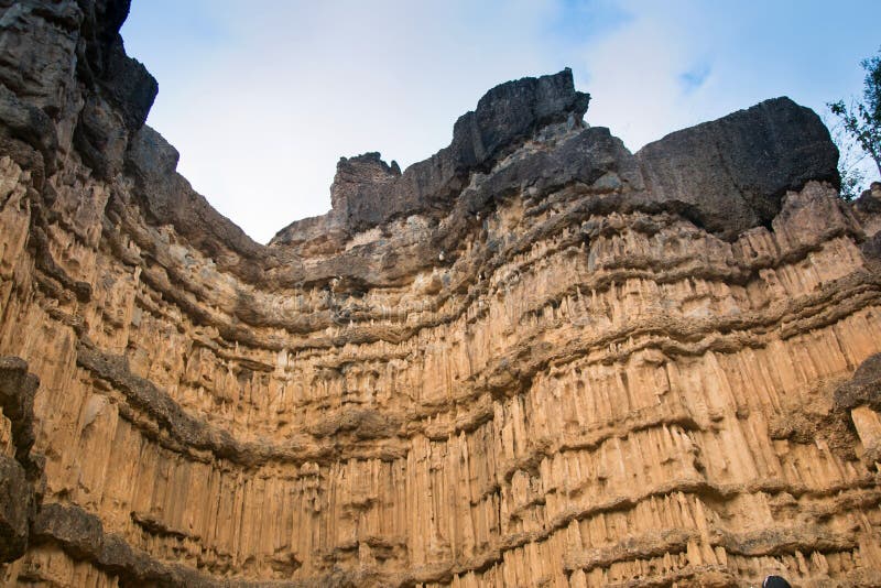 Pha Chor Canyon in Maewang National Park Stock Photo - Image of texture ...