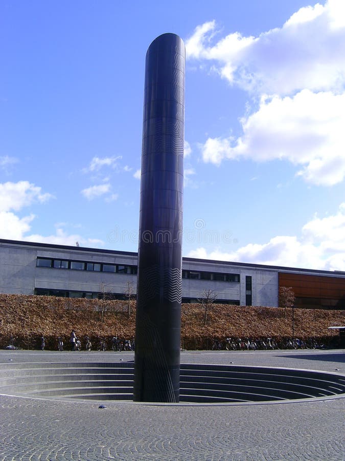 Phallic Art at University stock image. Image of straight - 92583201