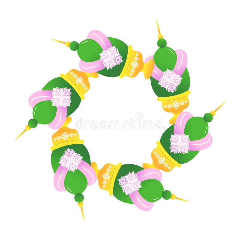 Phan Phum Thong Vector Cartoon Frame Stock Vector - Illustration of ...