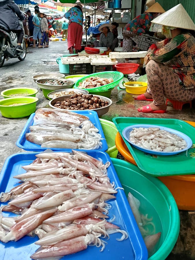 Phan Thiet Market, Vietnam, Asia Editorial Stock Image - Image of ...