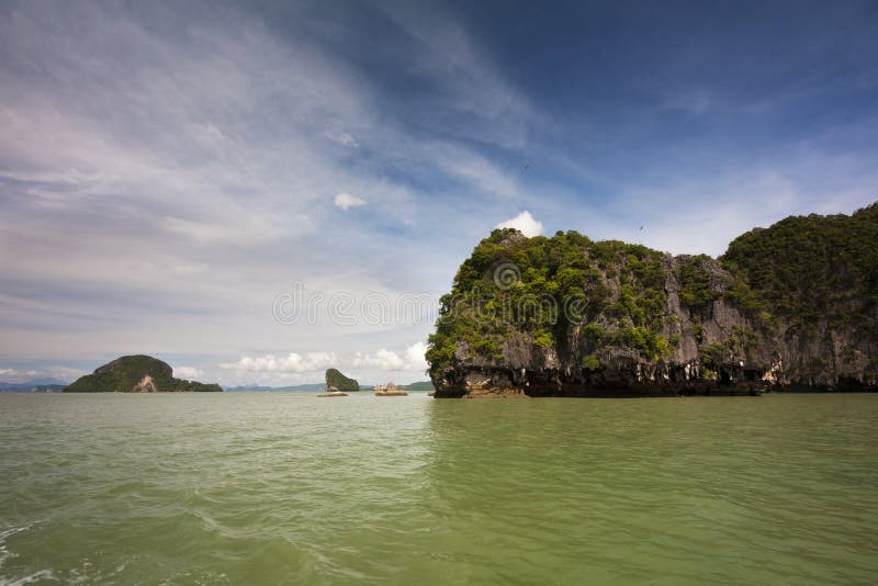 Koh Phanak, Phang Nga Bay stock image. Image of exotic - 23106413