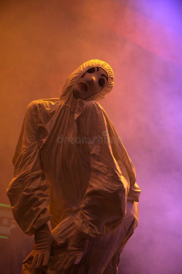 Phantom stock photo. Image of dance, orange, clown, hands - 768380