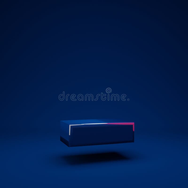 Phantom Blue 3d Dash Symbol Stock Illustration - Illustration of sign ...