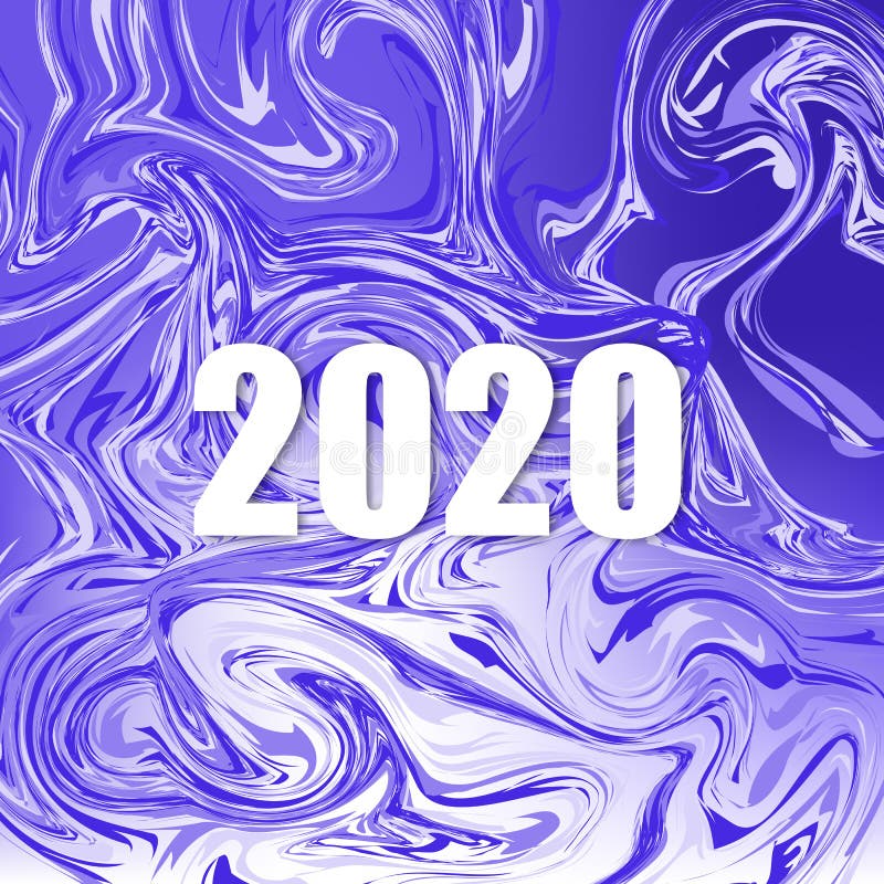 Phantom Blue Color Of The 2020 Year. Indigo-navy Sky Shade ...