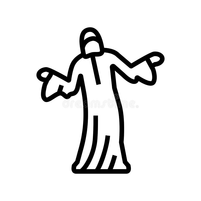 Phantom or Ghost Cartoon Illustration Stock Vector - Illustration of ...