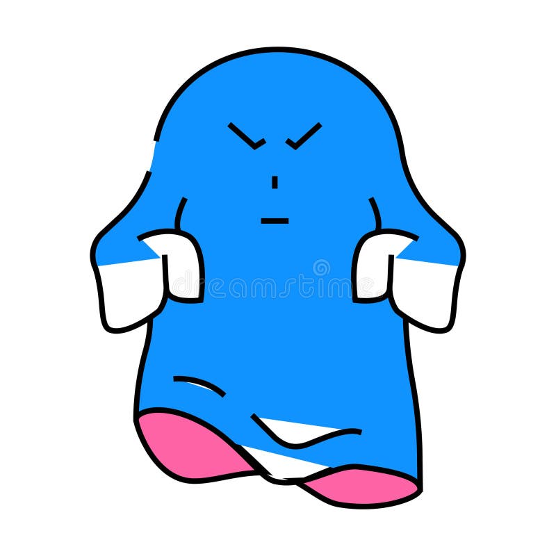 Phantom or Ghost Cartoon Illustration Stock Vector - Illustration of ...