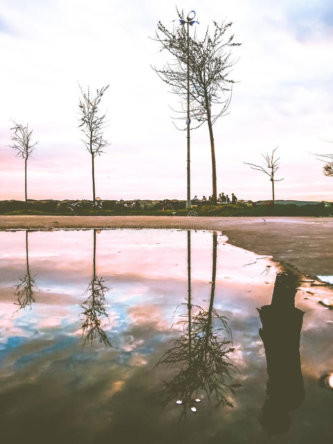 Phantom Reflection , the Shadow of an Absent Man Stock Photo - Image of ...